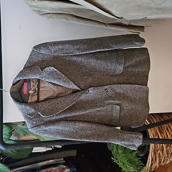 Halston III | Jackets & Coats | Tweed Halston Blazer | Poshmark